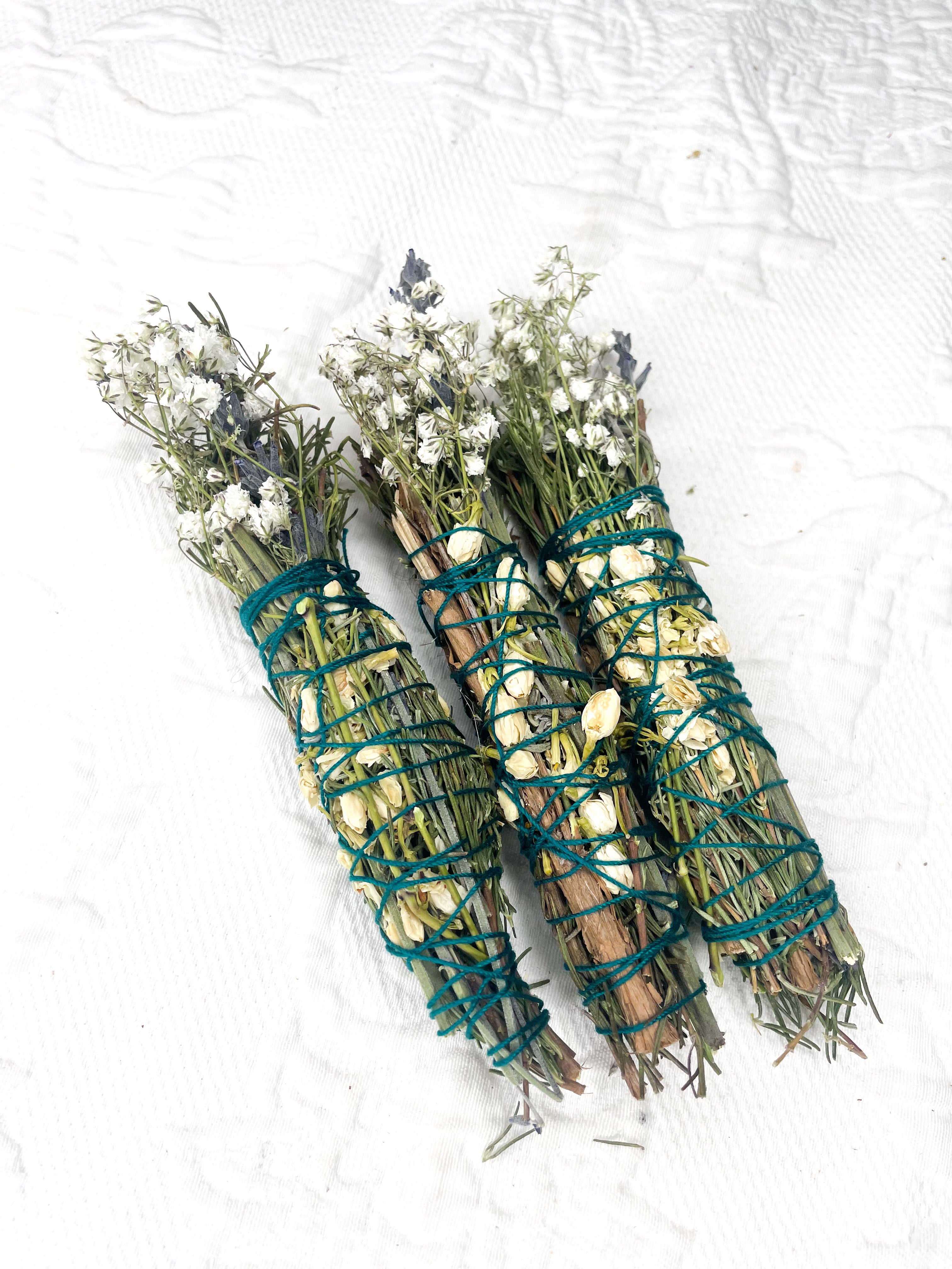 Imbolc Lavender, Rosemary, Jasmine, Smudge stick – CharlieHaze